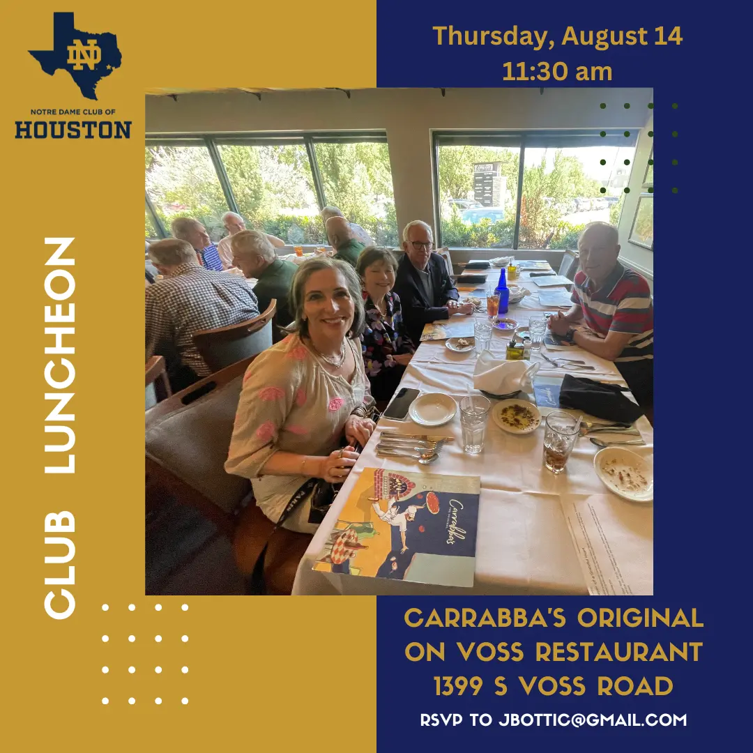 Notre Dame Club of Houston | myNotreDame